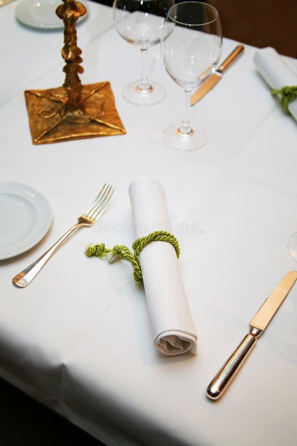 Served table stock photo. Image of served, table, restaurant - 7516818