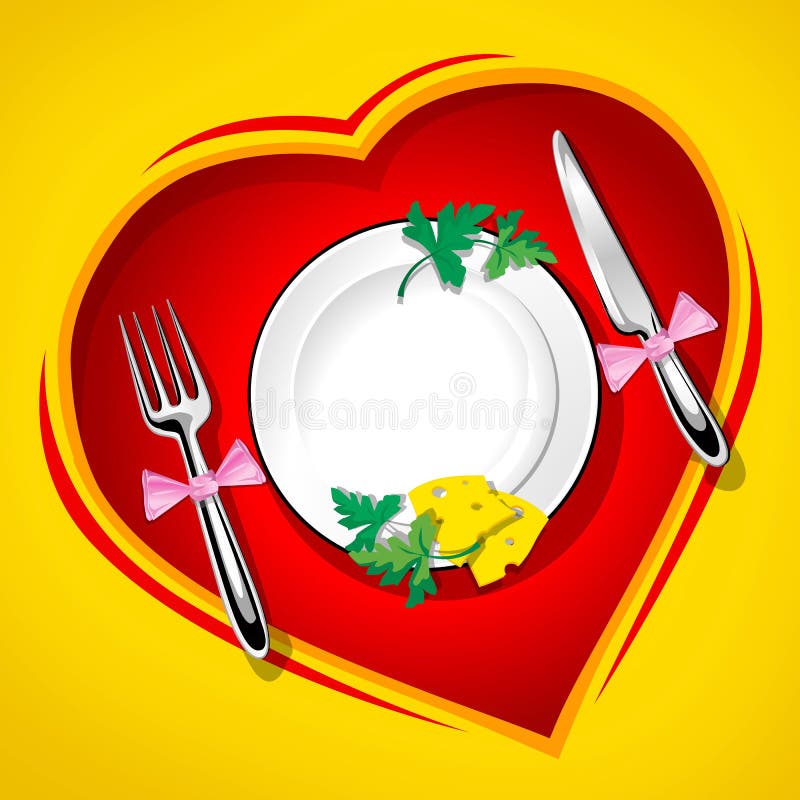 3d heart table stock illustration. Illustration of love - 1763424