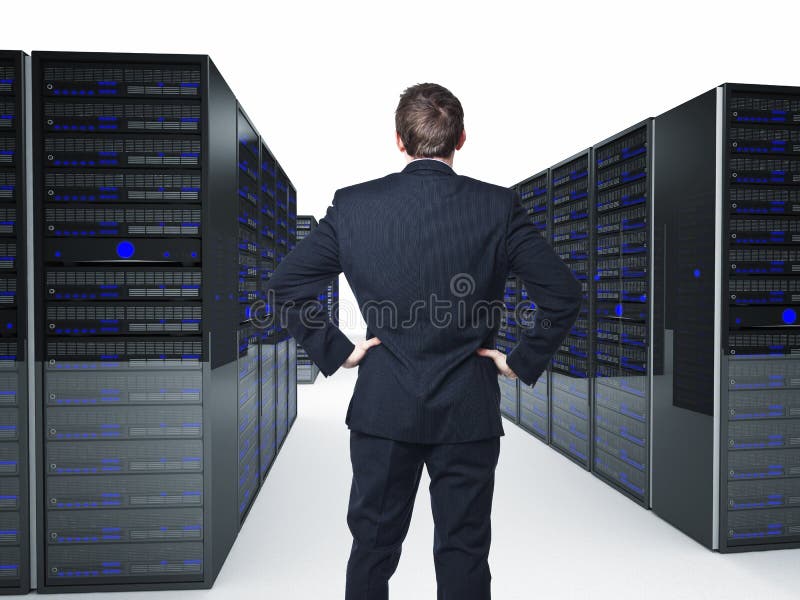 Server room stock photo. Image of commerce, computer - 12940662