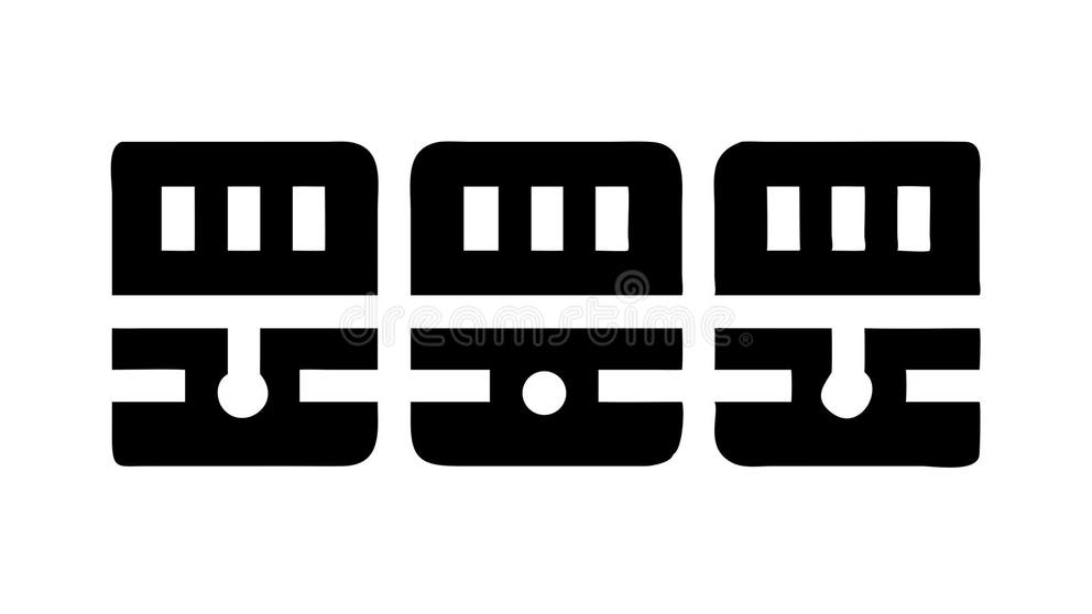 Server Architecture, Data Center Design, Vector Design Generative AI Stock Vector - Illustration ...