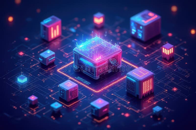 Server Automation Tools - in-Depth Analysis Stock Illustration ...