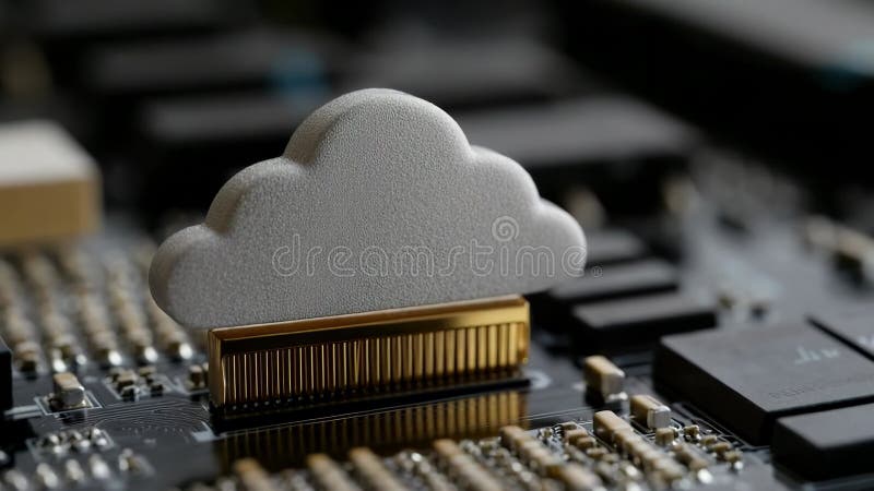 Server Cloud Connection: Data Container, Digital Vault, Network ...
