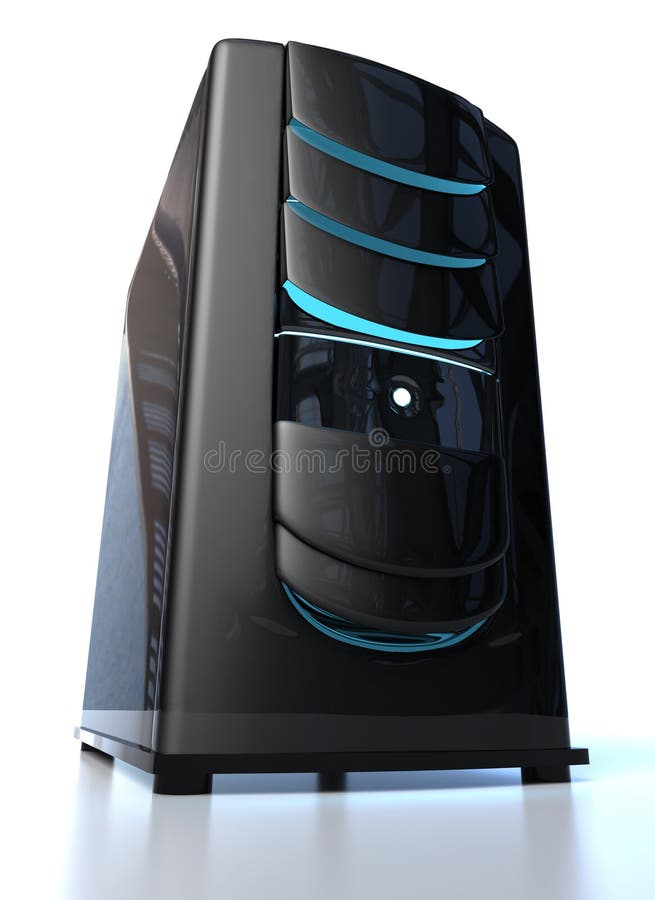 Server Computer stock illustration. Illustration of server - 12111936