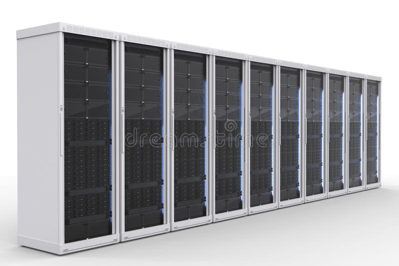 Computer Server Cabinet stock photo. Image of computer - 27906478