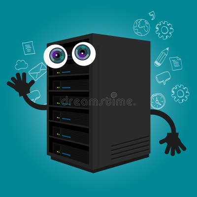 Server Rack Cartoon Stock Illustrations – 1,714 Server Rack Cartoon ...