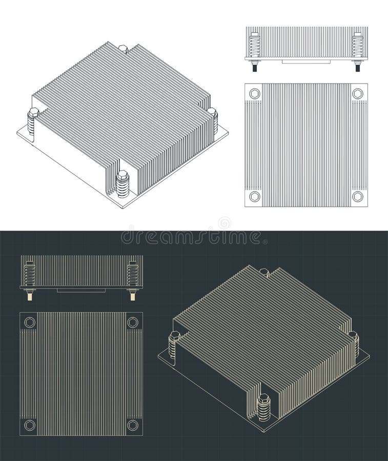 Cooler Blueprints Stock Illustrations – 91 Cooler Blueprints Stock ...