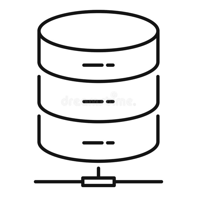 Data Center Server Database Icon Stock Illustrations – 19,662 Data ...