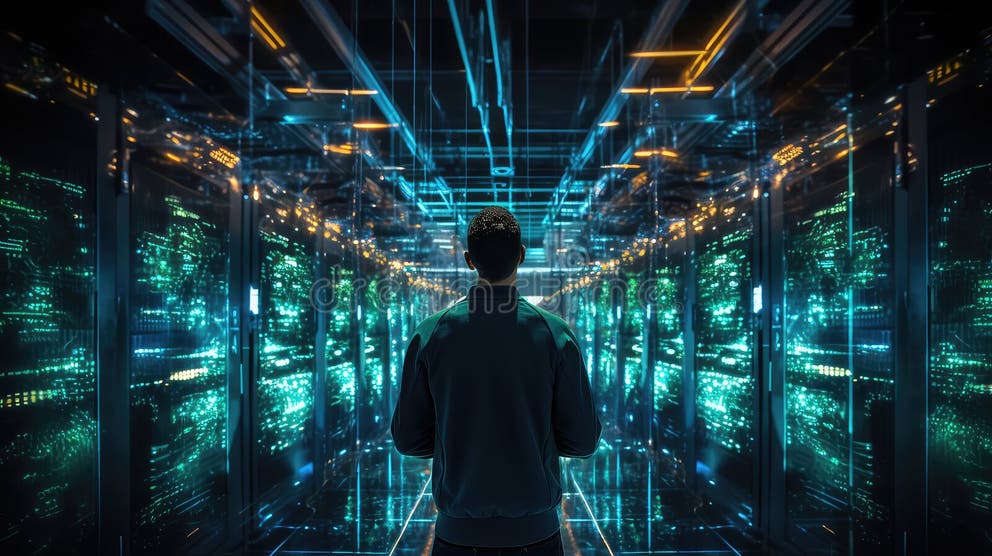 Server data developers stock illustration. Illustration of flow - 369730898