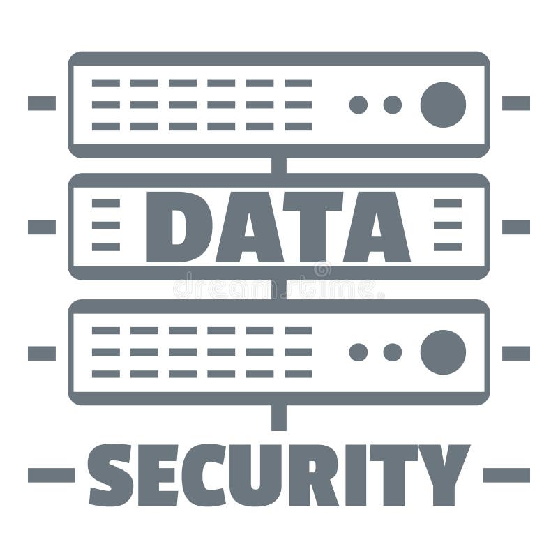 Data security logo stock vector. Illustration of guard - 183124324