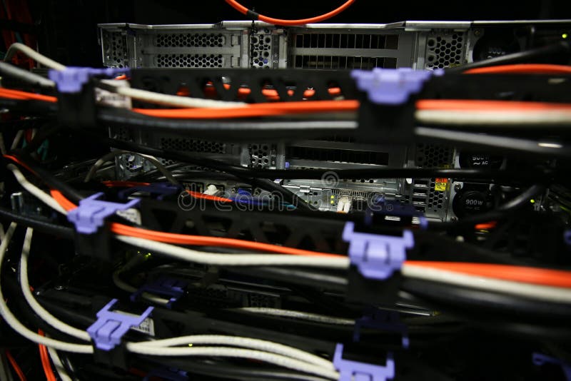 Server data storage. stock photo. Image of database - 208810808