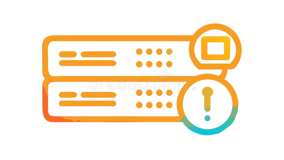Server Network Problem Stock Illustrations – 3,543 Server Network ...