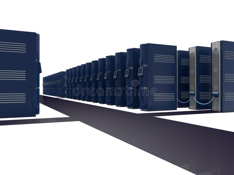 Server Farm stock illustration. Illustration of data - 53480143