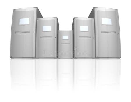 Server generations stock illustration. Illustration of perfect - 2461015