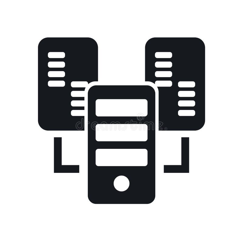 Server Icon. Trendy Server Logo Concept on White Background from Stock ...