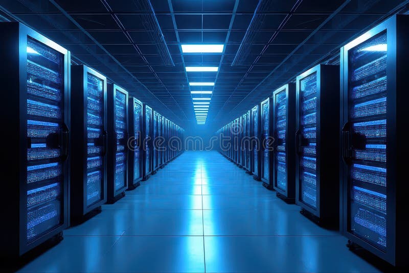 Server Infrastructure Design in Factorio Stock Illustration ...