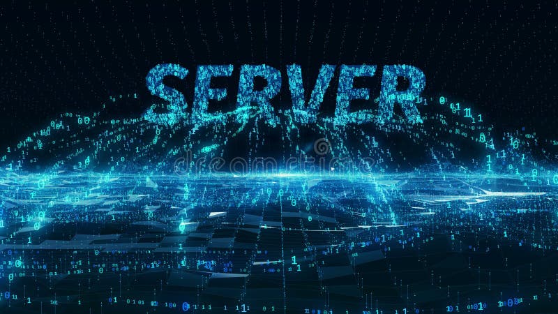 Big Data Internet Mobile Blue Digital Concept 4k Uhd Stock Video ...