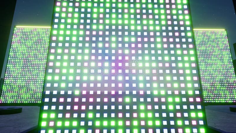 Server Led Lights Datacenter Innovation Technology Stock Video - Video ...