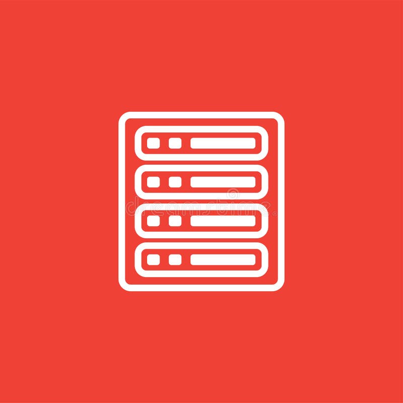 Red Server Icon