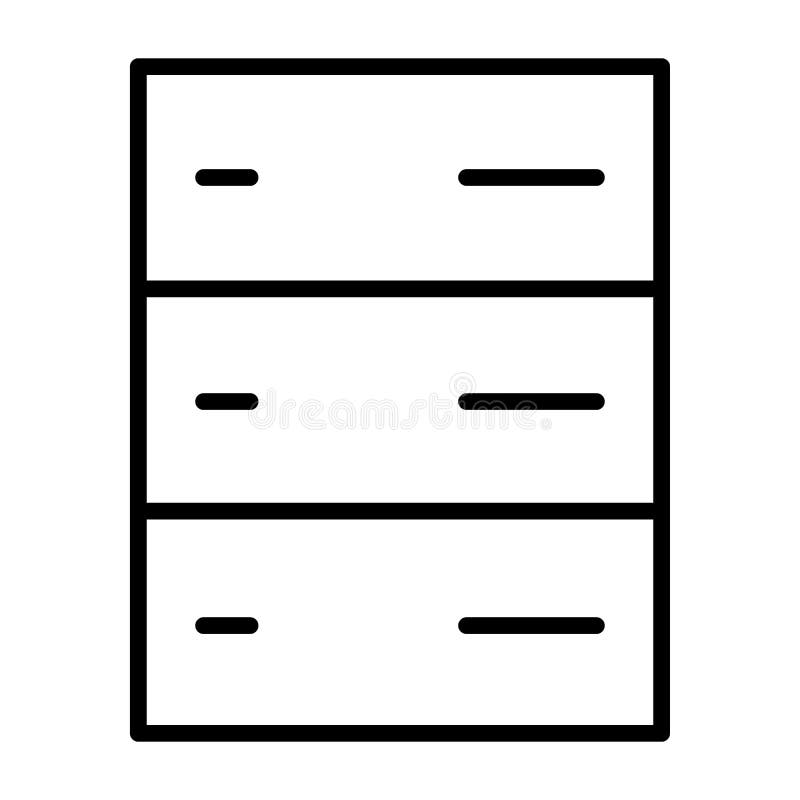 Server Line Icon. Vector Simple Minimal 96x96 Pictogram Stock Vector ...