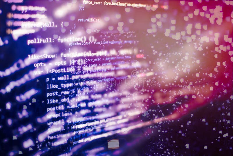 Server Logs Analysis Closeup Developing Programming And Coding Technologies Developer Working