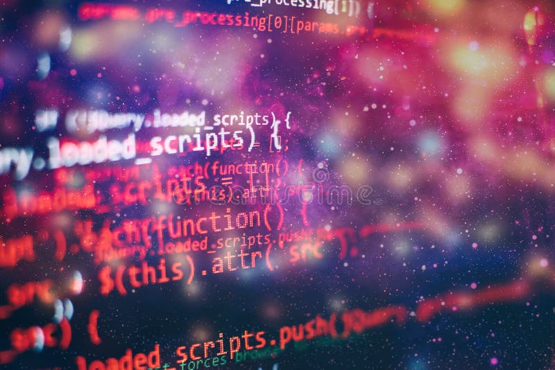 Server Logs Analysis Closeup Developing Programming And Coding Technologies Developer Working