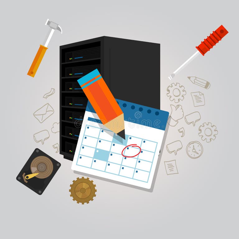 Maintenance Schedule Stock Illustrations – 2,873 Maintenance Schedule ...