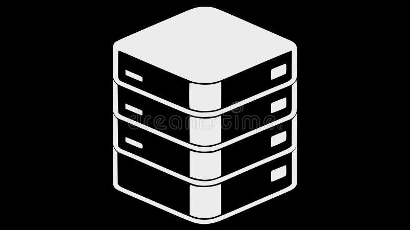 Server Network Animation – Modern it Icon Stock Footage - Video of data ...