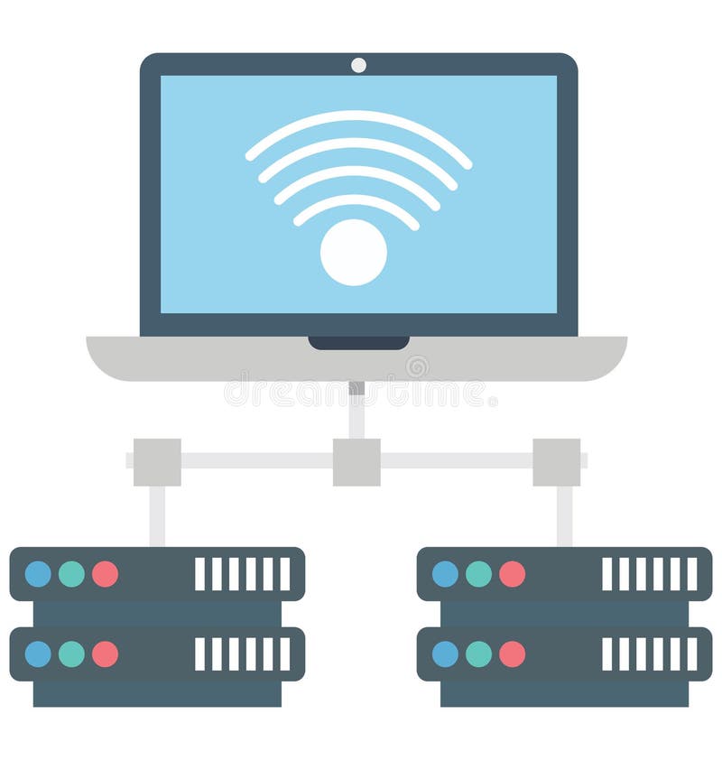 Server, Network Isolated Which Can Be Easily Edit or Modified Stock ...
