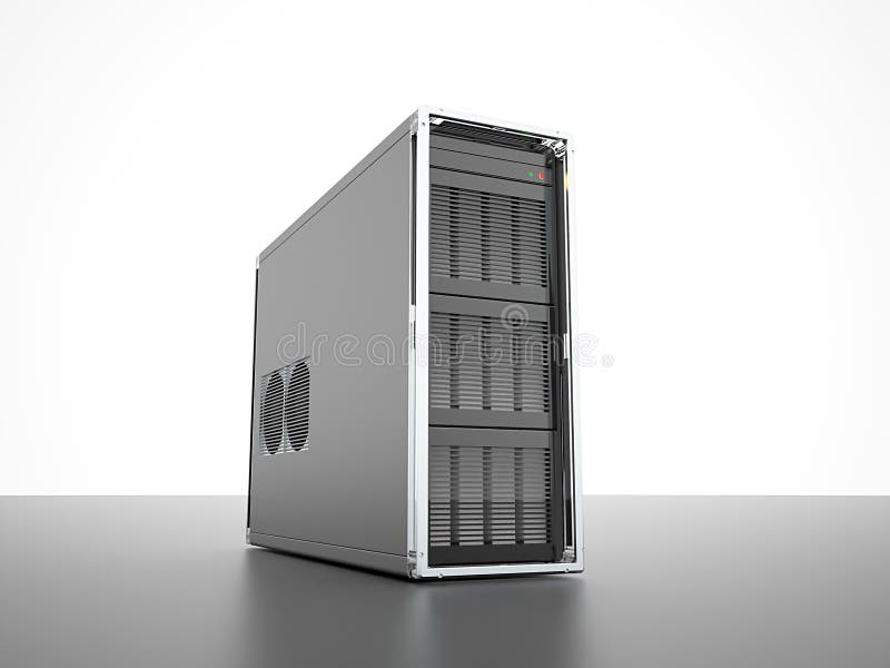 Cool Vector Computer Server Stock Vector - Illustration of technology ...