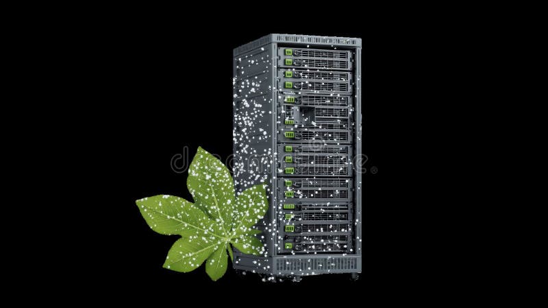 Server Rack Data Center Transparent Background Ai Generated Stock ...