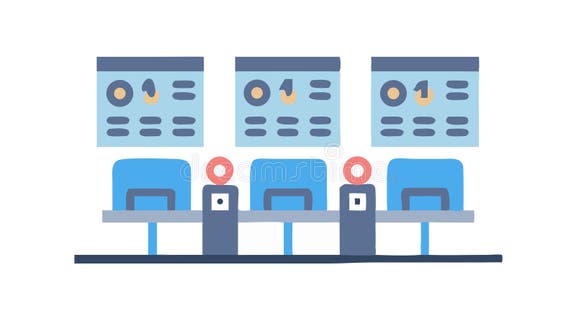 Server Rack and Data Center Infrastructure, Vector Design Generative AI ...