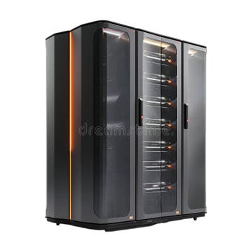 Server Rack in Data Center on Transparent Background - Ai Generated ...