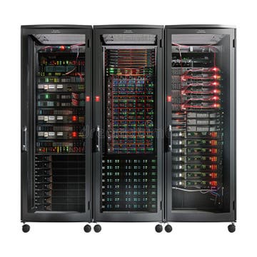 Server Rack in Data Center on Transparent Background - Ai Generated ...