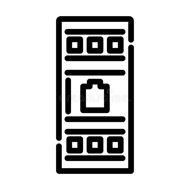 Server rack icon stock vector. Illustration of digital - 144570338 Server rack icon stock vector. Illustration of digital - 144570338