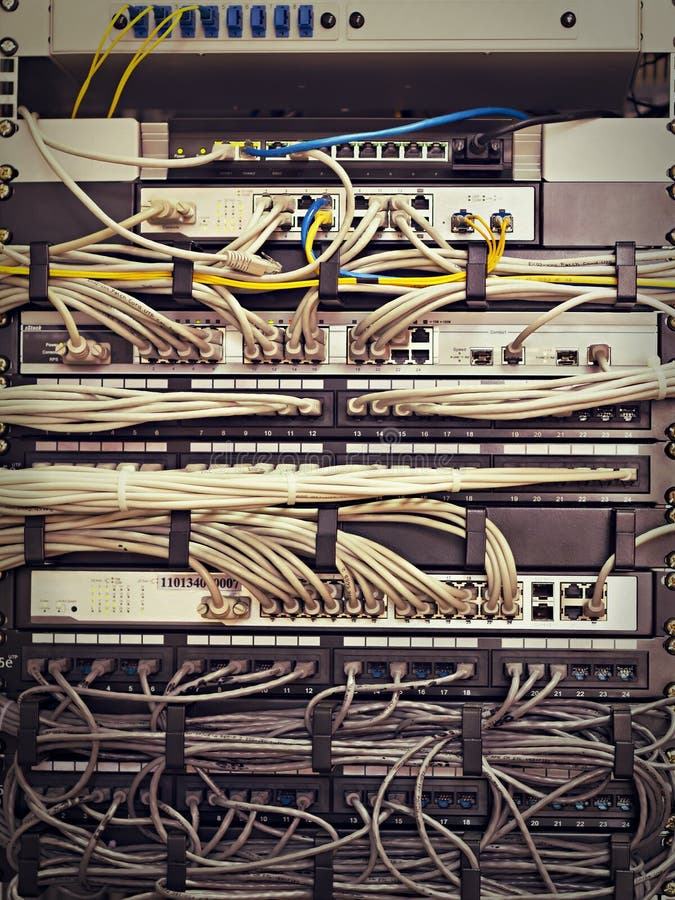 Server rack stock photo. Image of cable, panel, digital - 21375558