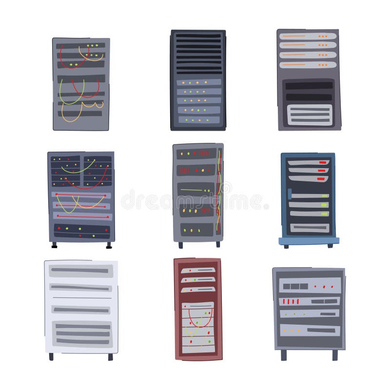 Server Cartoon Stock Illustrations – 14,154 Server Cartoon Stock ...