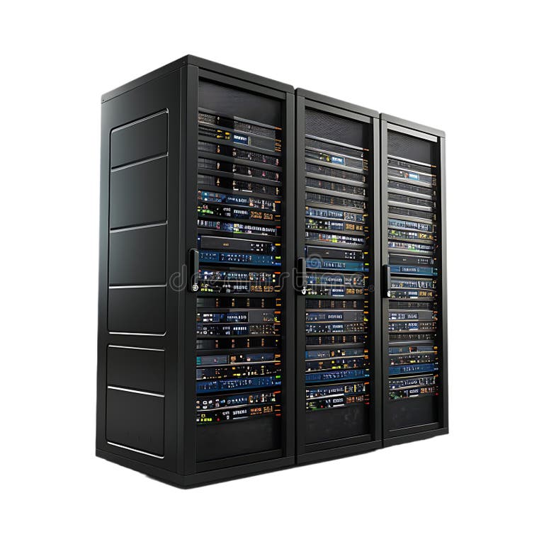 Server Rack Storage Devices Stock Illustrations – 420 Server Rack ...