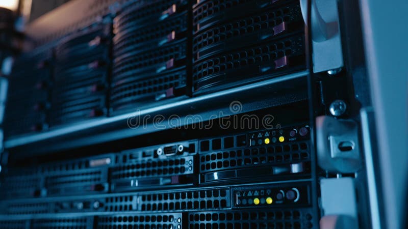 Server Rack with Supercomputer Hardware in Big Data Center Inside ... Server Rack with Supercomputer Hardware in Big Data Center Inside ...