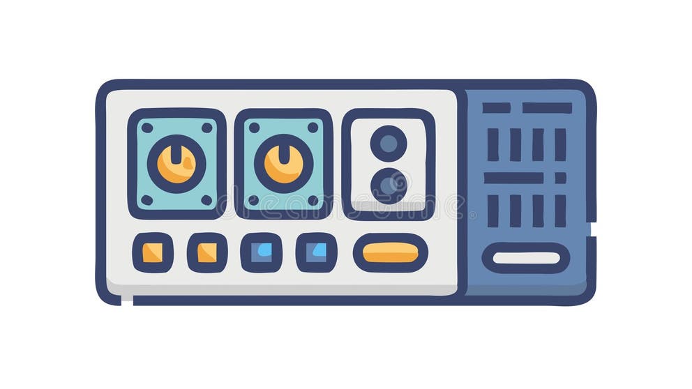 Server Rack Unit, Data Center Infrastructure, Vector Design Generative ...