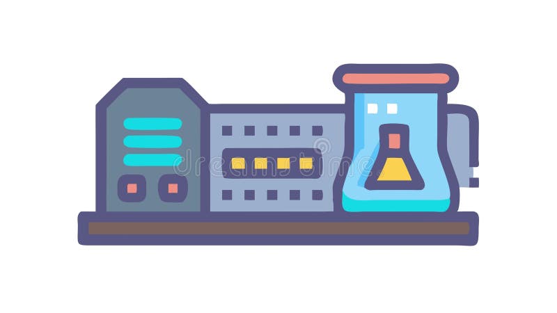 Server Rack Unit: Data Processing Equipment, Vector Design Generative ...