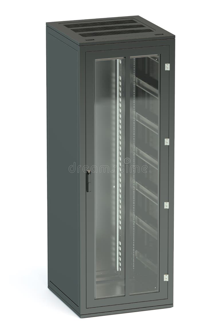 Empty Server Rack Cabinet Stock Illustrations – 24 Empty Server Rack ...