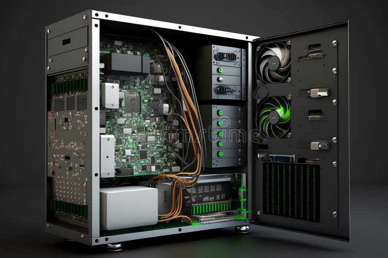 Data Center Computer Motherboard Stock Illustrations – 630 Data Center Computer Motherboard ...