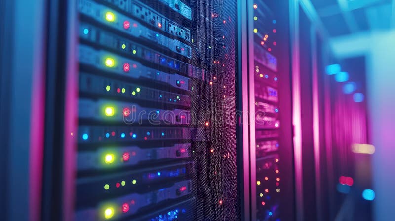 776 High Performance Data Center Server Network Infrastructure Stock ...