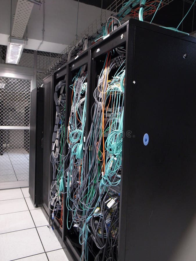 Server racks stock image. Image of cyber, high, communications - 33960287