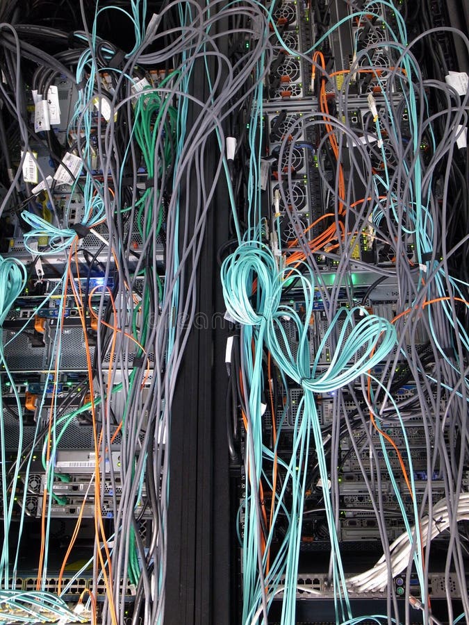 Server racks stock photo. Image of access, cabinets, datacenter - 33960020