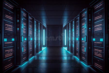 Server Racks in Modern Data Center Cyber Security and Modern Technology ...