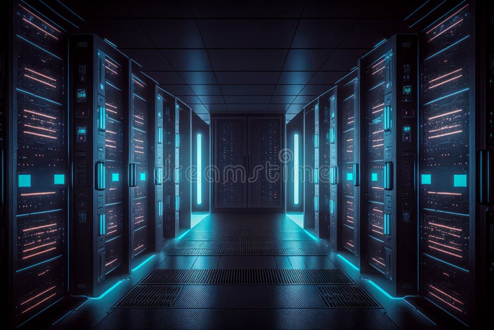 Server Racks in Modern Data Center Cyber Security and Modern Technology ...
