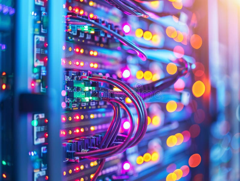 Server Wires Stock Illustrations – 1,410 Server Wires Stock ...