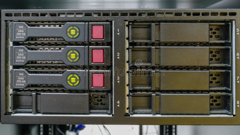 Server and raid storage stock image. Image of critical - 61759387