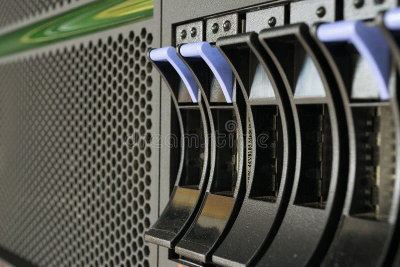 Server and raid storage stock photo. Image of horizontal - 65165604